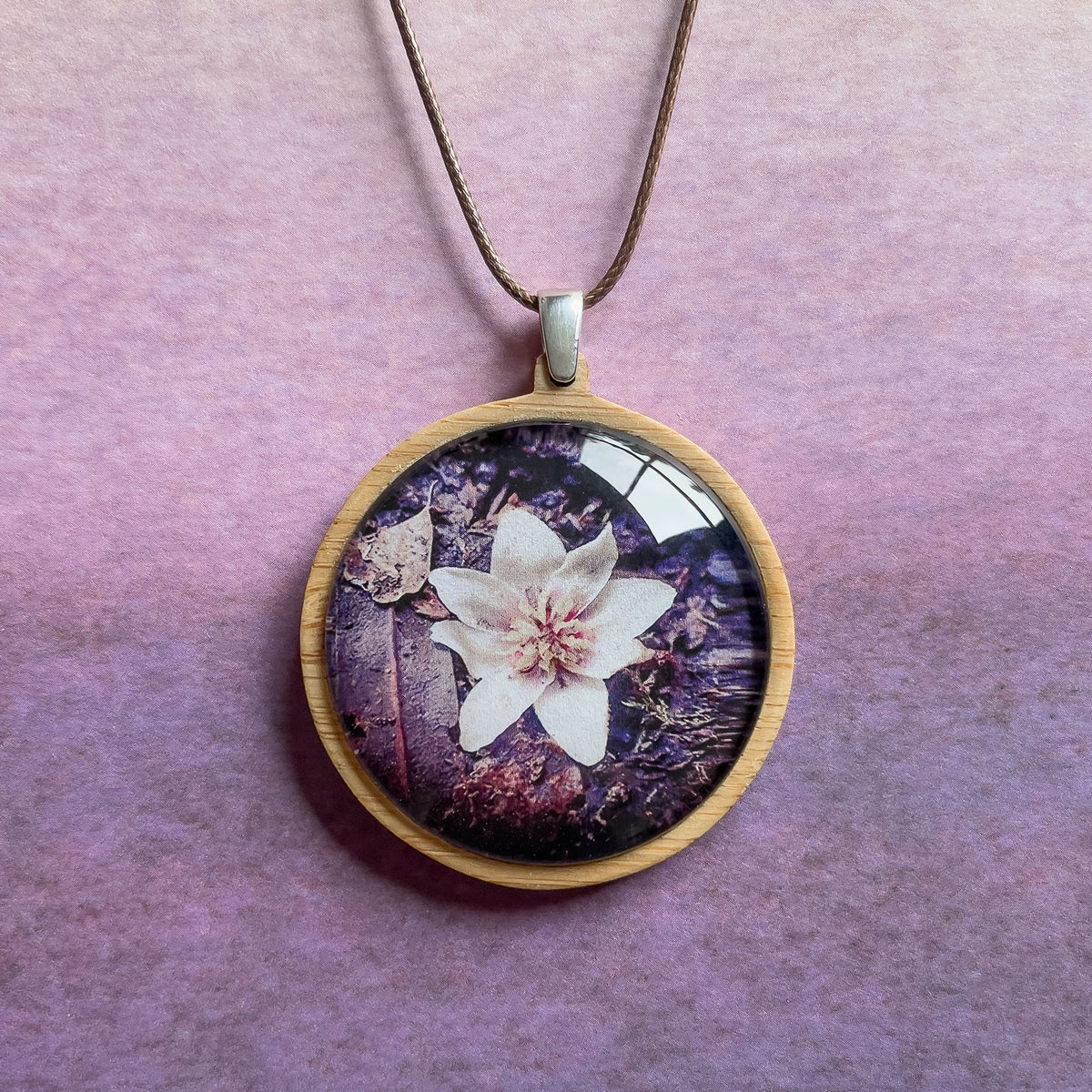 Sassafras - Pendant - (Large) | Myrtle & Me | Handmade Tasmanian Jewellery