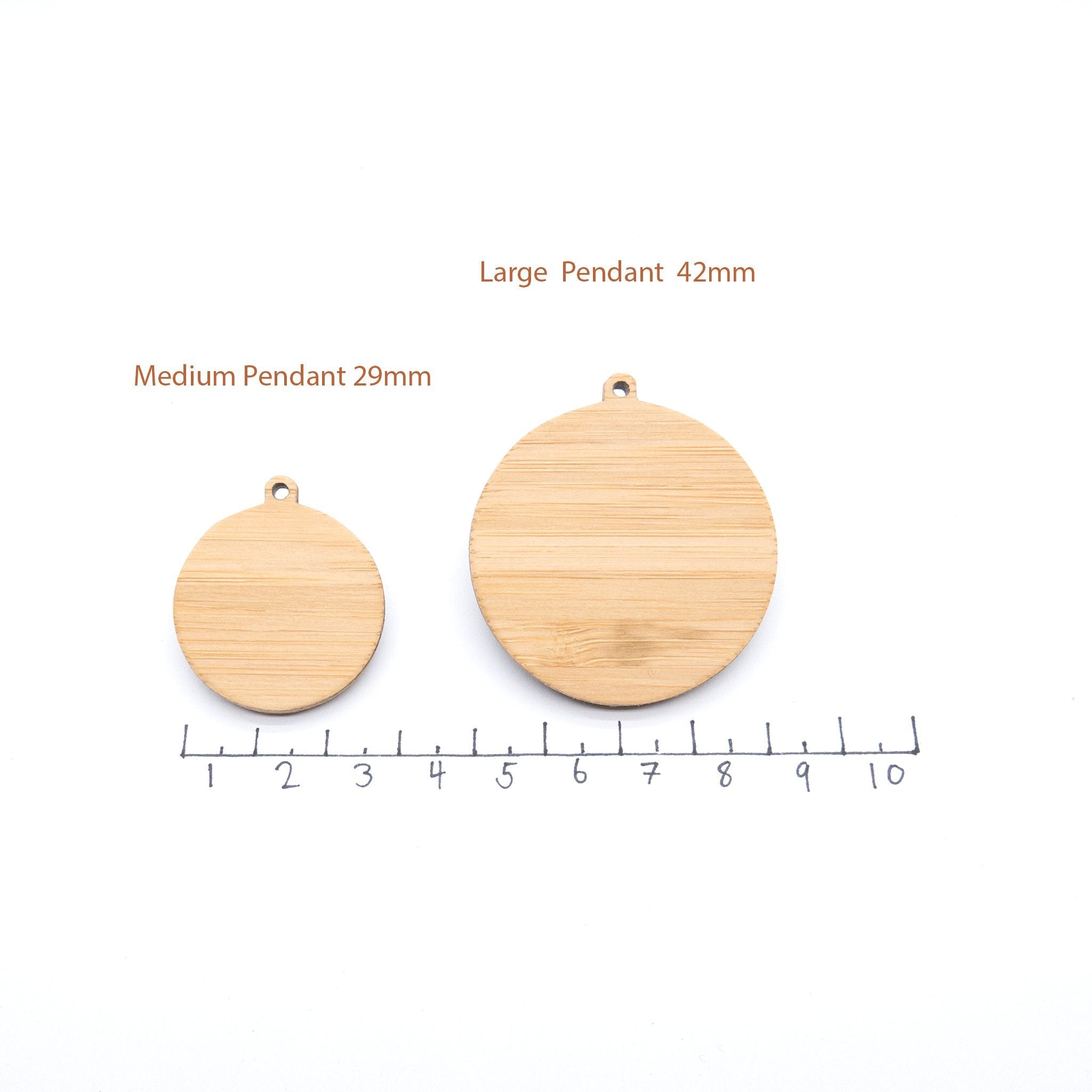 Deciduous Beech - Pendant (Large) | Myrtle & Me | Handmade Jewellery